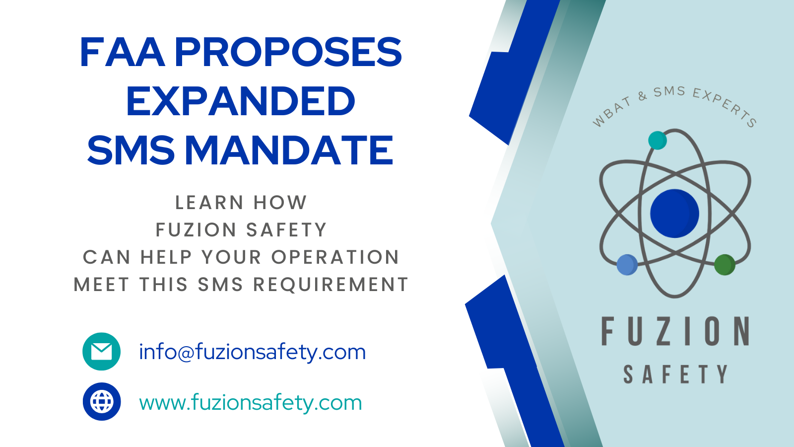 FAA Proposes Expanded SMS Mandate - Fuzion Safety